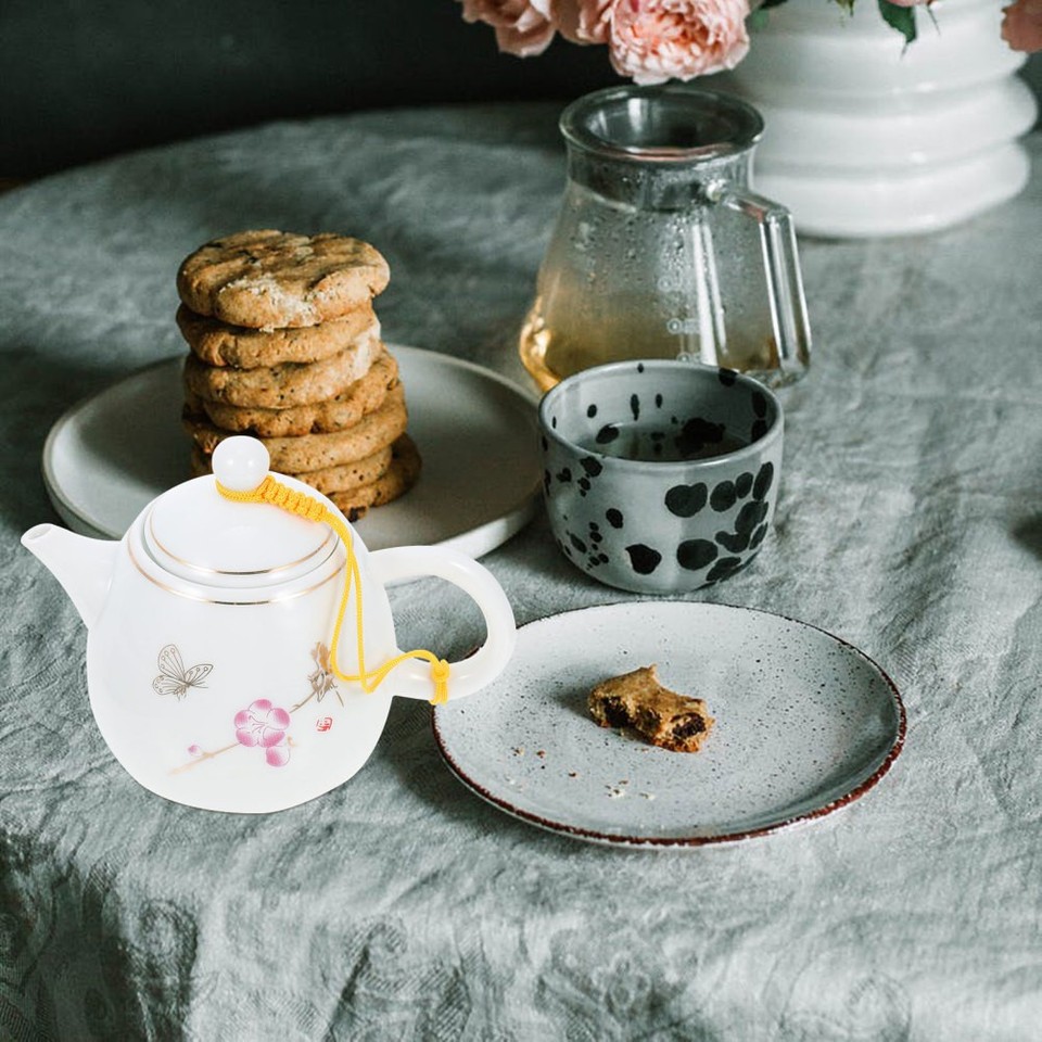 Hotel Hot Tea Server Chinese Style Tea Maker Decorative Ceramic Teapot ...