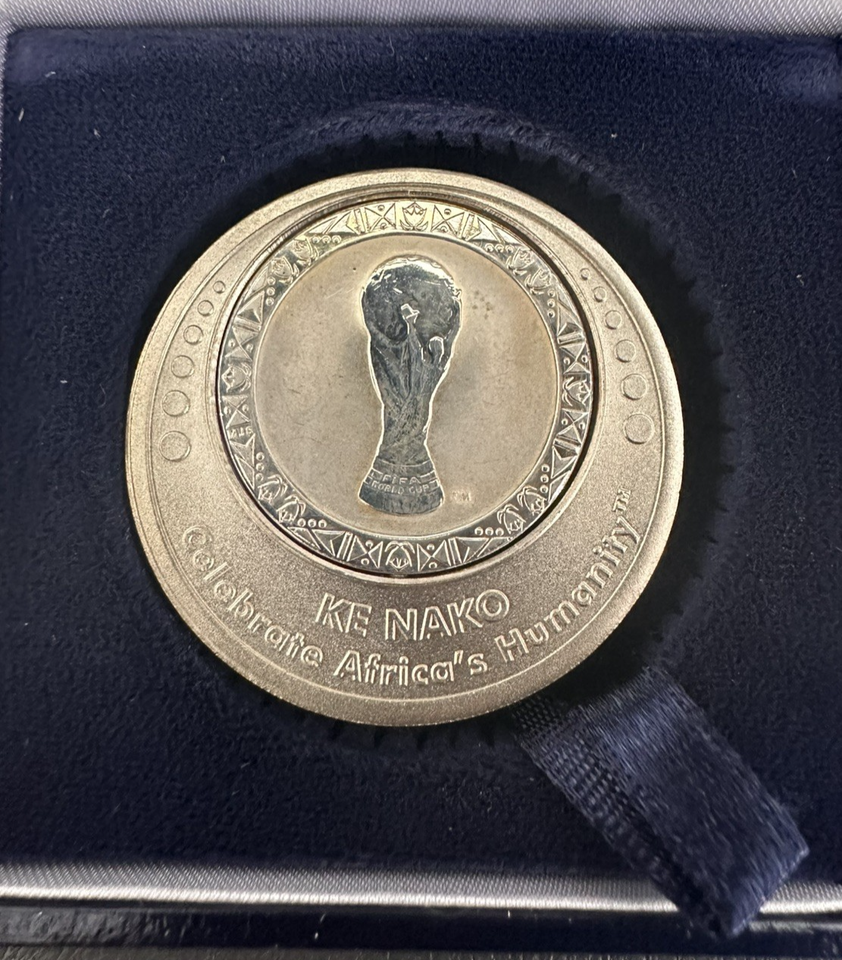 1 oz Silver 2010 FIFA Rotating Medallion Coin - Collector's item ...