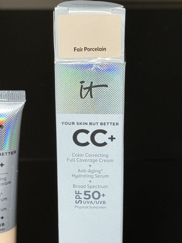 IT Cosmetics Your Skin But Better CC Color Correcting Cream FAIR ...