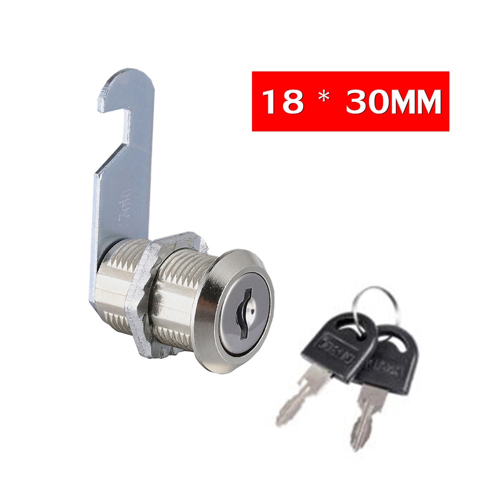 1-12Pcs Cam Lock Cabinet Keyed Cam Lock RV Door Kitchen Drawer Short ...