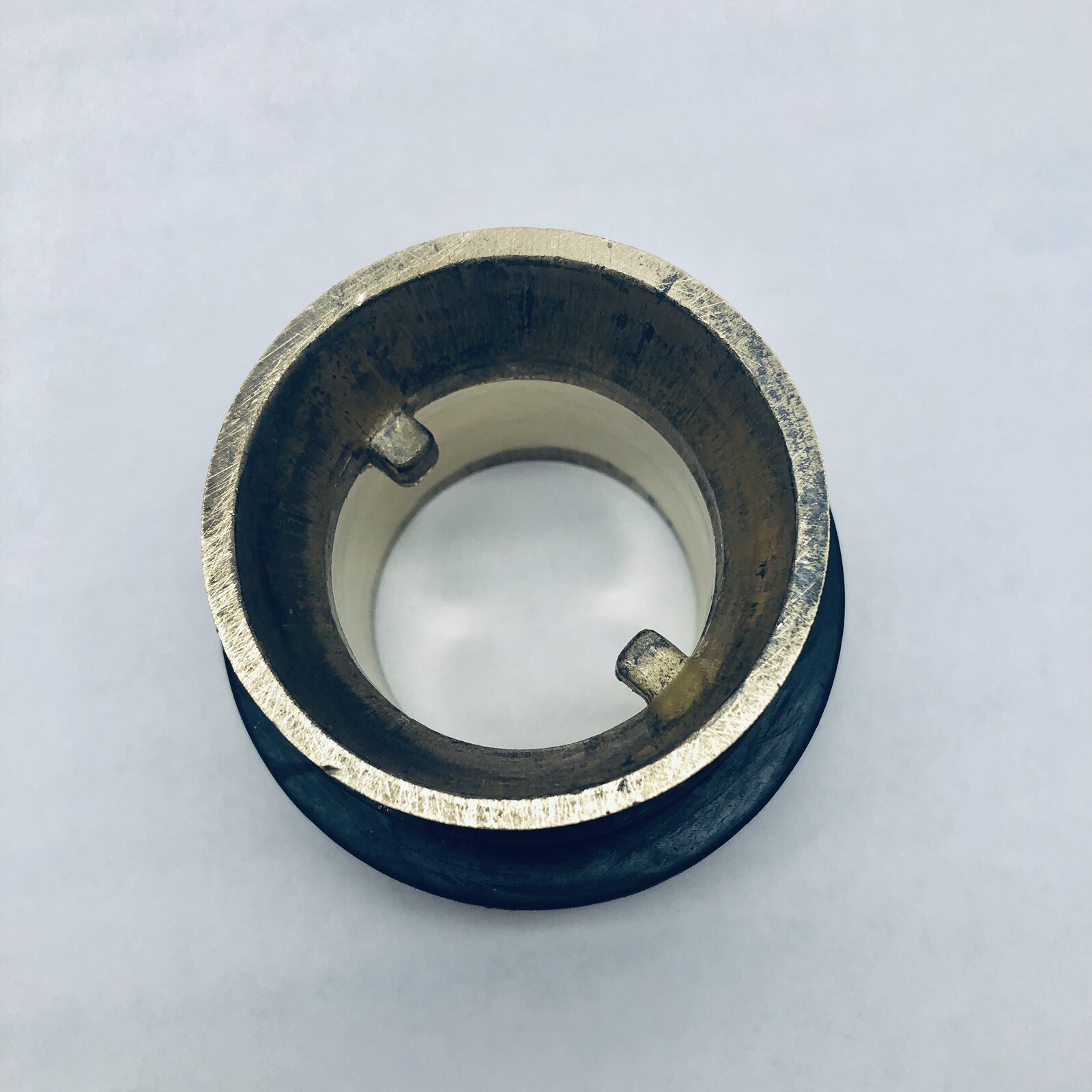 QTY 2 AMERICAN STANDARD 4THJ7 SPUD 1-1/2INX1-1/2IN INLET OR OUTLET ...