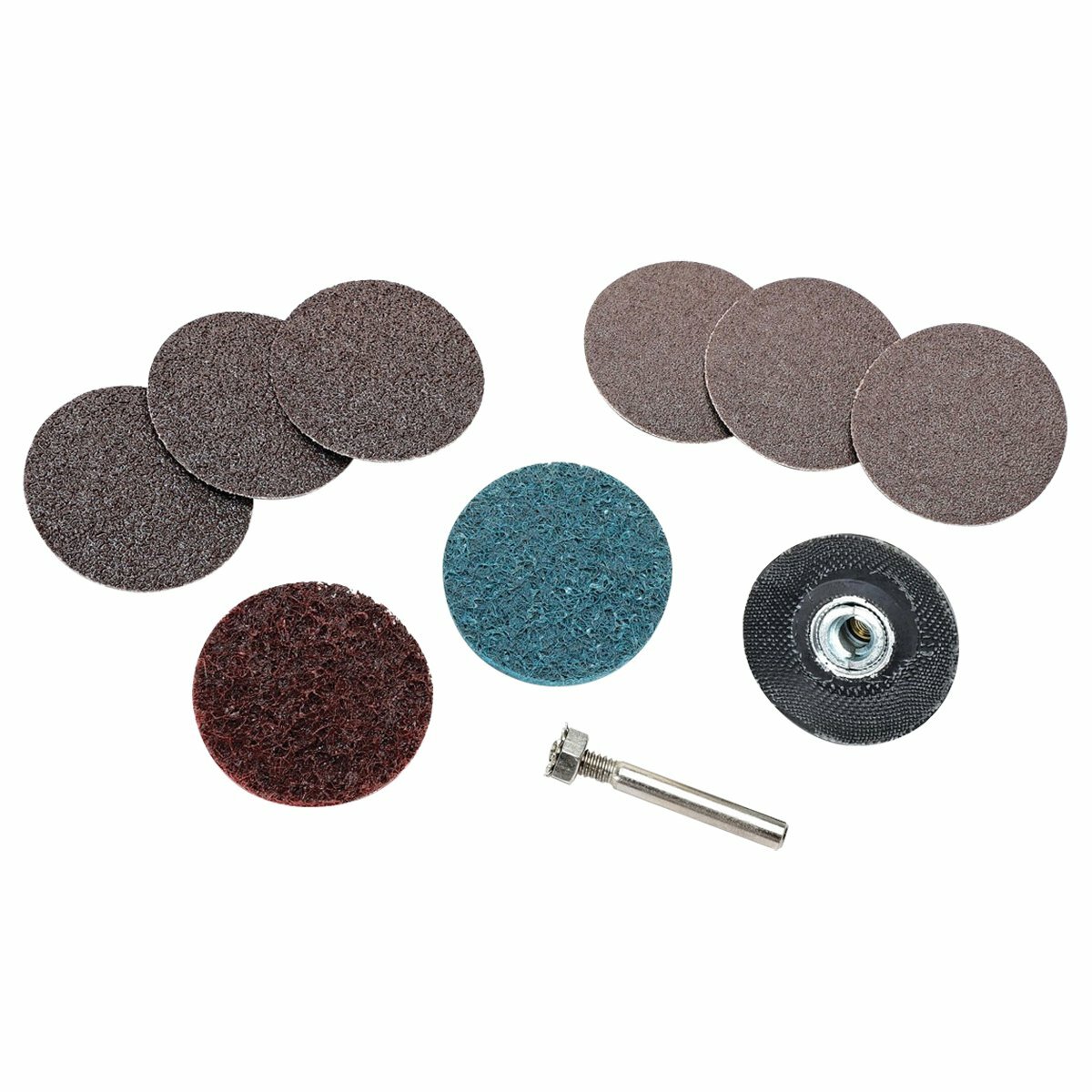 Hyper Tough 2" SURFACE PREP KIT for Die Grinders 40 60 Grit Sanding Discs Finish | eBay