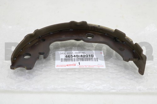 4654042010 Genuine Toyota SHOE ASSY, PARKING BRAKE NO.1, RH/LH 46540 ...