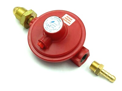 700E 4kg / hour Propane Gas 37mbar UK POL Regulator And 8mm Hose ...