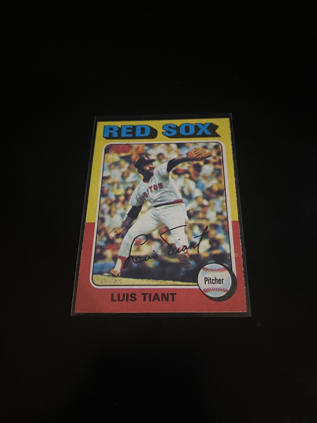 1975 Topps Luis Tiant Boston Red Sox #430 NRMT+ PWE | eBay