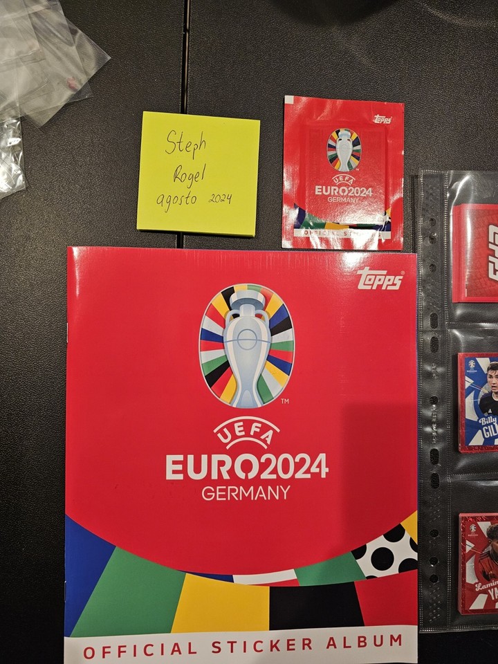 Topps UEFA Euro 2024 Swiss Edition Complete Set NO SP (686 Stickers ...