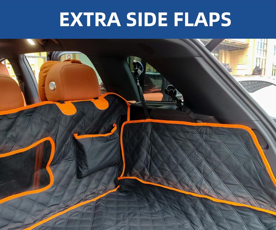 Waterproof SUV Cargo Liner for Dogs - Non-Slip Pet Trunk Cover, Black ...