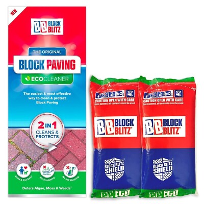 Patio Cleaner Block Blitz Multi Pave cleans paving, patios, tarmac Eco ...