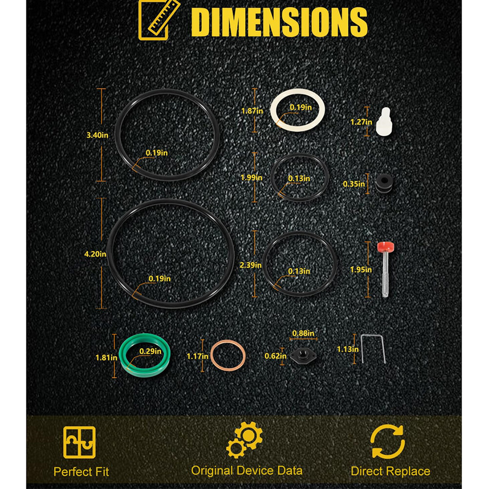 Repair Kit 238286 for Graco Fire-Ball 300 5:1 Oil Grease Pumps Fluid ...