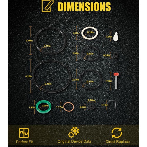 Repair Kit 238286 for Graco Fire-Ball 300 5:1 Oil Grease Pumps Fluid ...