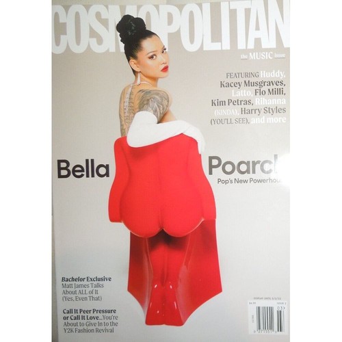 BELLA POARCH cosmopolitan KACEY MUSGRAVES rihanna LATTO hunddy HARRY ...