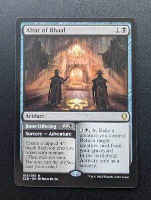 Magic the Gathering ALTAR OF BHAAL Battle for Baldur's Gate #109 | eBay
