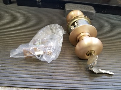 Old Style SCHLAGE A SERIES Classroom Function Knob 612 Finish | eBay