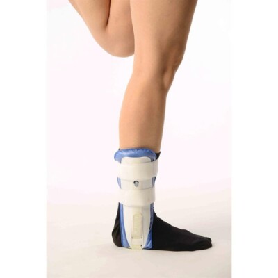 Air Ankle Brace for Firm Ankle Support & Stability to the Ankle (Blue ...