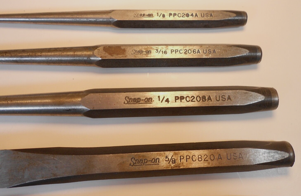 Snap On 6 pc Chisel & Punch Set R3A | eBay