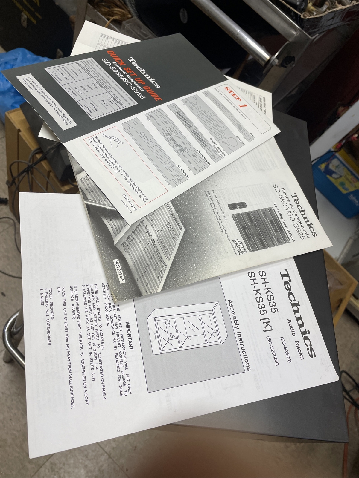 Technics SL-PD665 5 Disc Compact Disc Player Carousel JAPAN | eBay