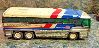 Vintage Buddy L Greyhound Americruiser Bus Green Windows ~ Japan No ...