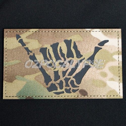 Bone Shaka Tactical Patch - army Multicam us navy seals special forces ...