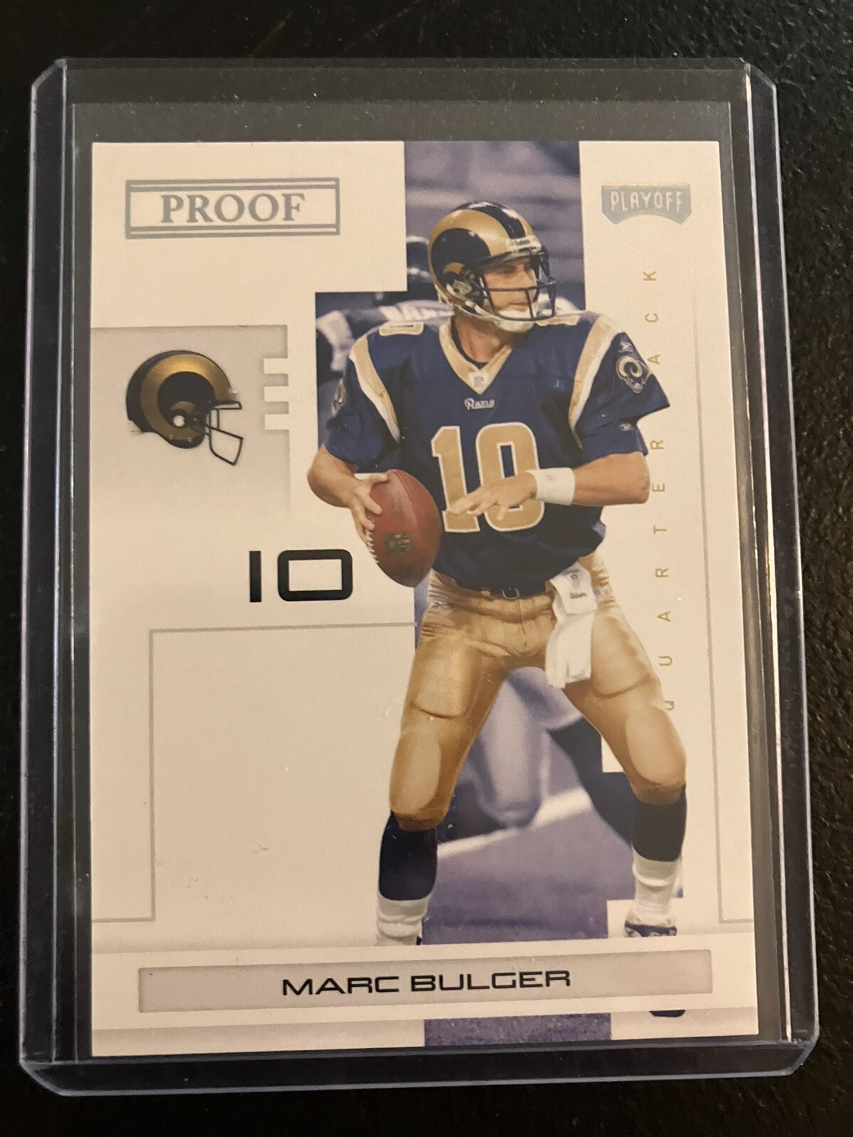 2007 Playoff NFL Playoffs Silver Proof #91 Marc Bulger /50 | eBay