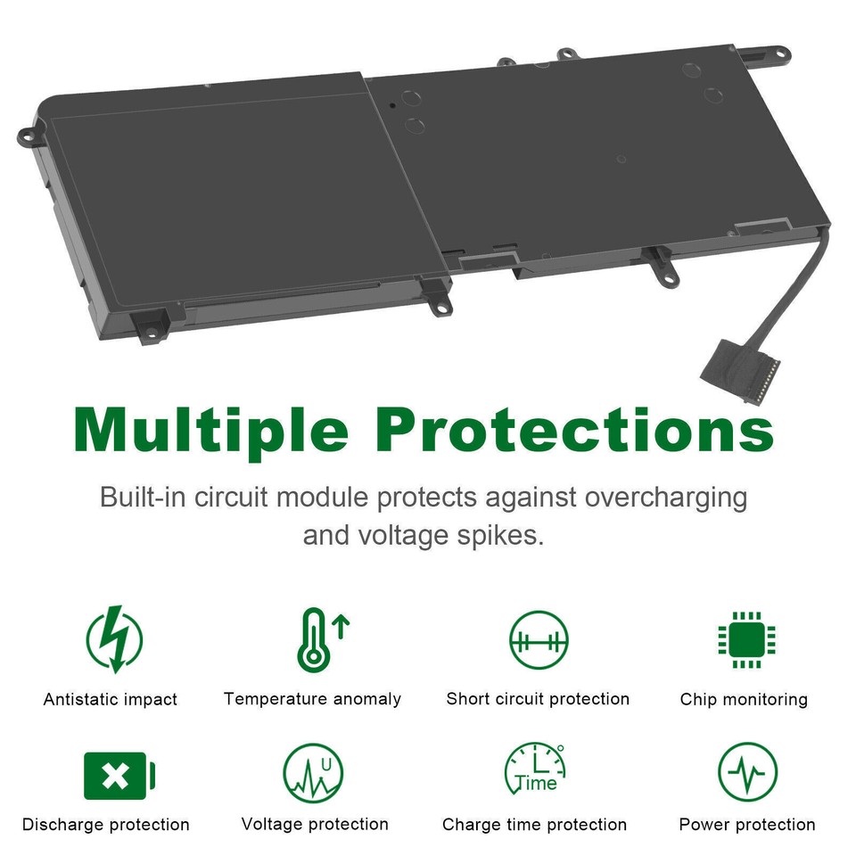 Laptop battery for Dell Alienware 15 R3 R4 17 R4 R5 Series 0546FF MG2YH ...