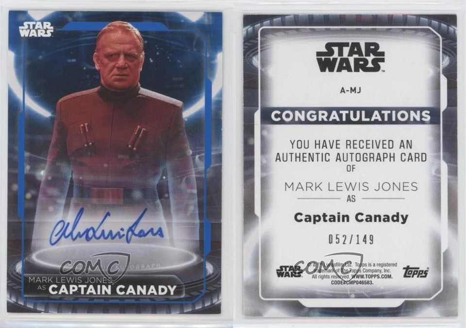 2021 Star Wars Battle Plans Blue as Captain Canady Mark Lewis Jones ...