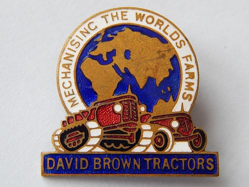 David Brown Tractors Brosche alt & original Fattorini B´Ham | eBay.de