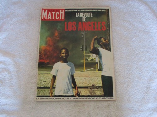 PARIS MATCH N°855 AOUT 1965 REVOLTE DE LOS ANGELES - BOB MANRY - PRINCE ...