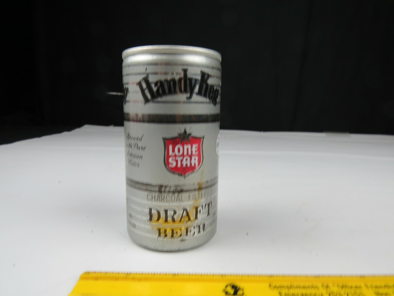 Lone Star Handy Keg Draft fan tab beer can Lone Star Brewing Co. | eBay