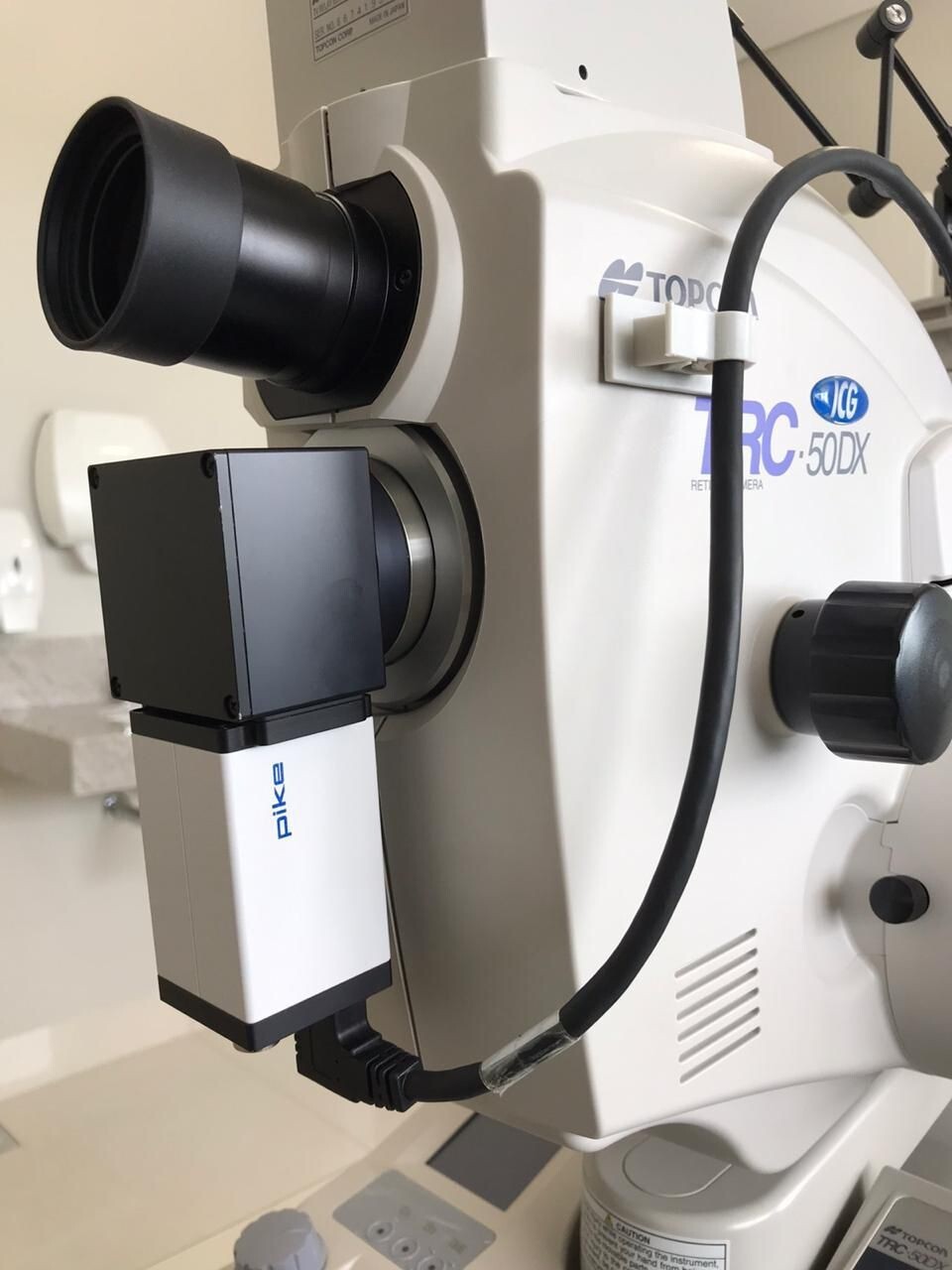 Topcon TRC-50DX ICG Retinal Camera with Imagenet 5 Color/Red-Free/FA ...