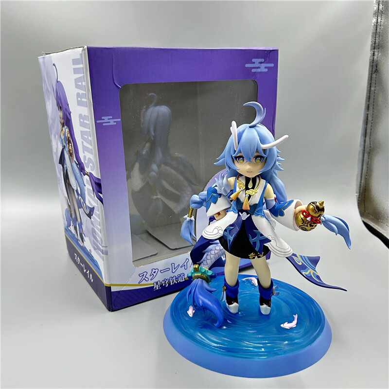 Game Honkai:Star Rail Bailu Figure Anime Doll Collection PVC Model Toy ...