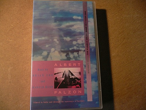 BRIAN ENO & HAROLD BUDD - ALBERT FALZON VHS CASSETTE ORIGINAL 1987 LIKE ...