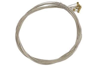 Folkcraft® Stainless Steel Wound Strings, Ball Ends, Pack Of Twelve ...