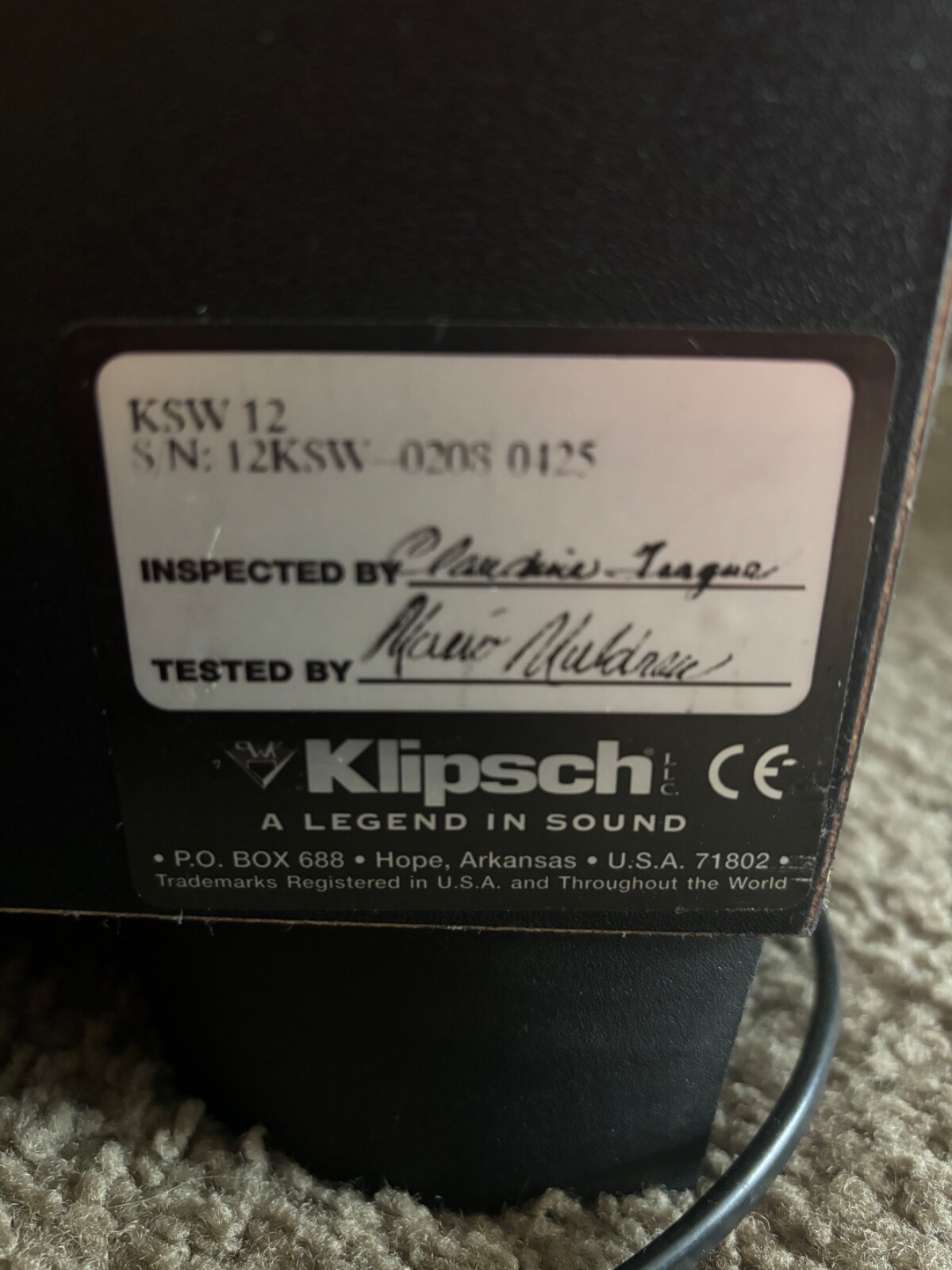 Klipsch speakers- two KG2.5, two epic-CF1, one KV3, all medium oak. One ...