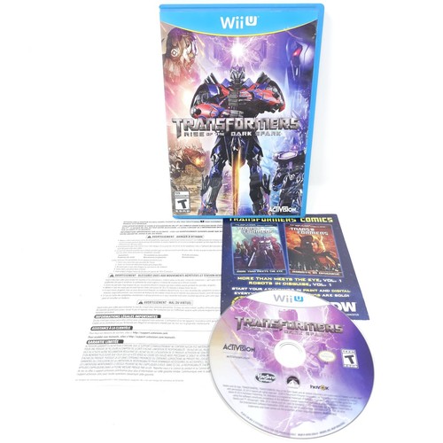 Transformers: Rise of the Dark Spark Nintendo Wii U Cib Complete In Box | eBay