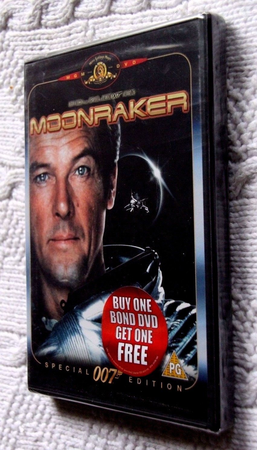 MOONRAKER - SPECIAL 007 EDITION (DVD) REGION-2, NEW, FREE POST WITHIN ...