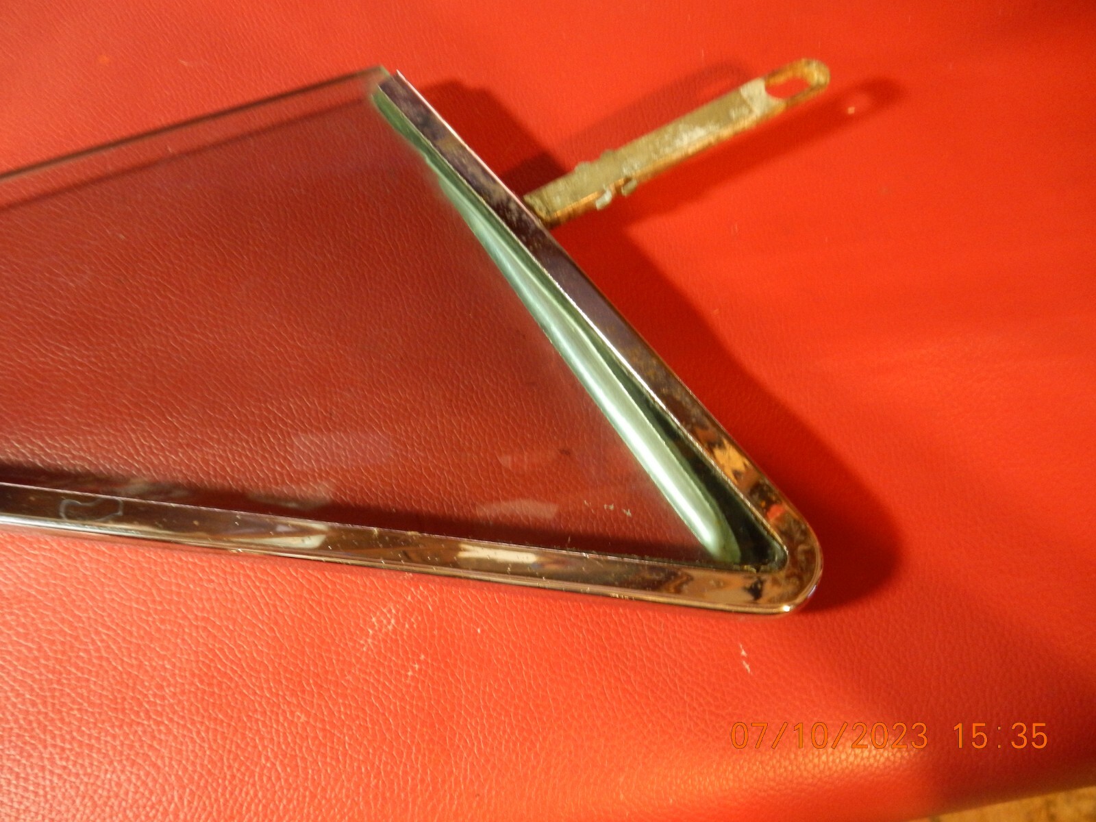 1963 1964 IMPALA CONVERTIBLE PASSENGER VENT WING WINDOW FRAME GLASS ...