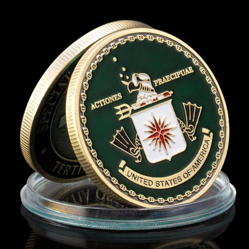 CIA Special Operations Group Tertia Optio Challenge Coin | eBay