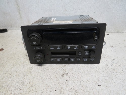 03 CHEVY SILVERADO GMC SIERRA AM FM CASSETTE CD PLAYER RADIO | eBay