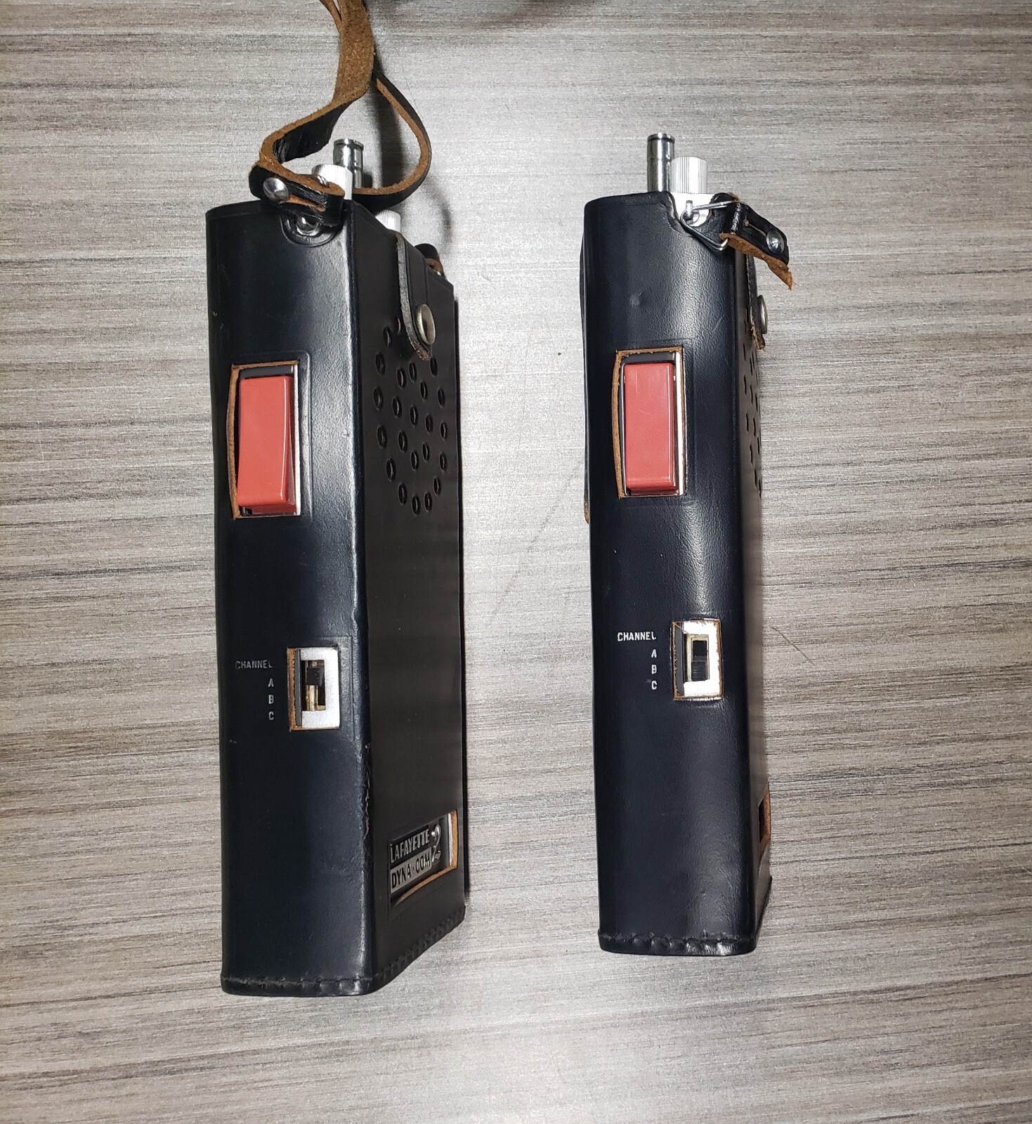 2 Vintage Lafayette Radio DYNA-COM 2 Walkie Talkies - Stranger Things ...