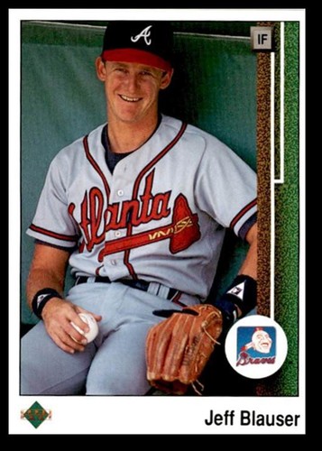 1989 Upper Deck Jeff Blauser Atlanta Braves #132 | eBay