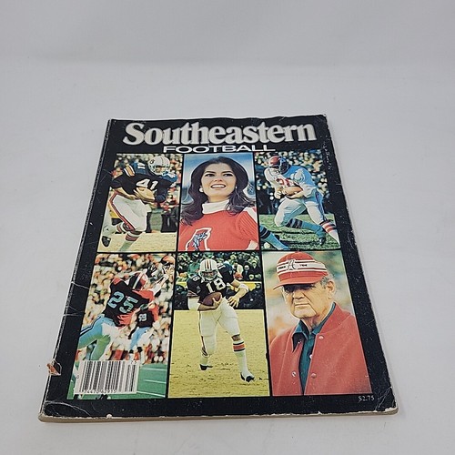 Southeastern Football 1977 Alton Productions Magazing SEC Vintage ...