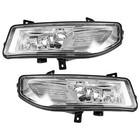 For 2020-2022 Nissan Versa Bumper Fog Lights Lamps Chrome W/Bezel ...
