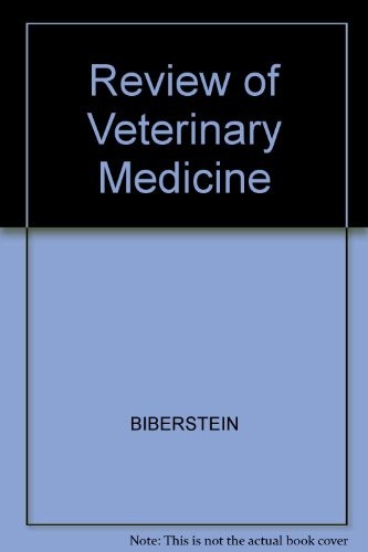 REVIEW OF VETERINARY MICROBIOLOGY By Ernst L. Biberstein & Yuan Chung ...