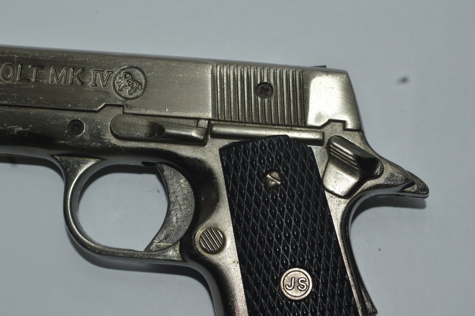 COLT MK IV Gun Shaped Lighter 5 Inch Long Circa 1980's Sold As-Is Good ...