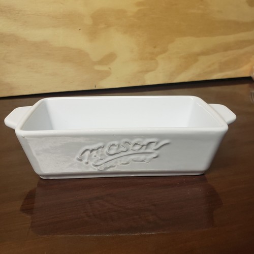 Mason Craft & More Ceramic Loaf Pan/Small Retangular Baker | eBay