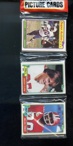 1981 Topps Football Card Set Rack Rak Pack UNOPENED = 3 Wax Dwight ...