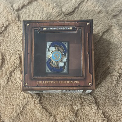 Blizzard Hearthstone Rainbow Card Back Pin Exclusive Blizzcon RARE New ...