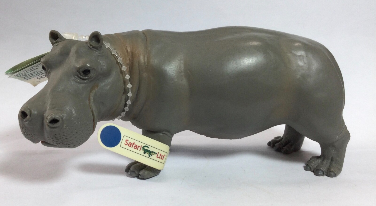 Safari Ltd. 1996 discontinued gray Hippopotamus Brand New with Tags | eBay
