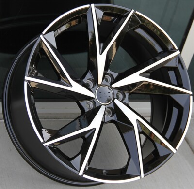 (4)SET 20" 20x9.0 5X112 RS WHEELS FIT AUDI TT RS ATLAS A4 S4 A5 S5 A6 ...