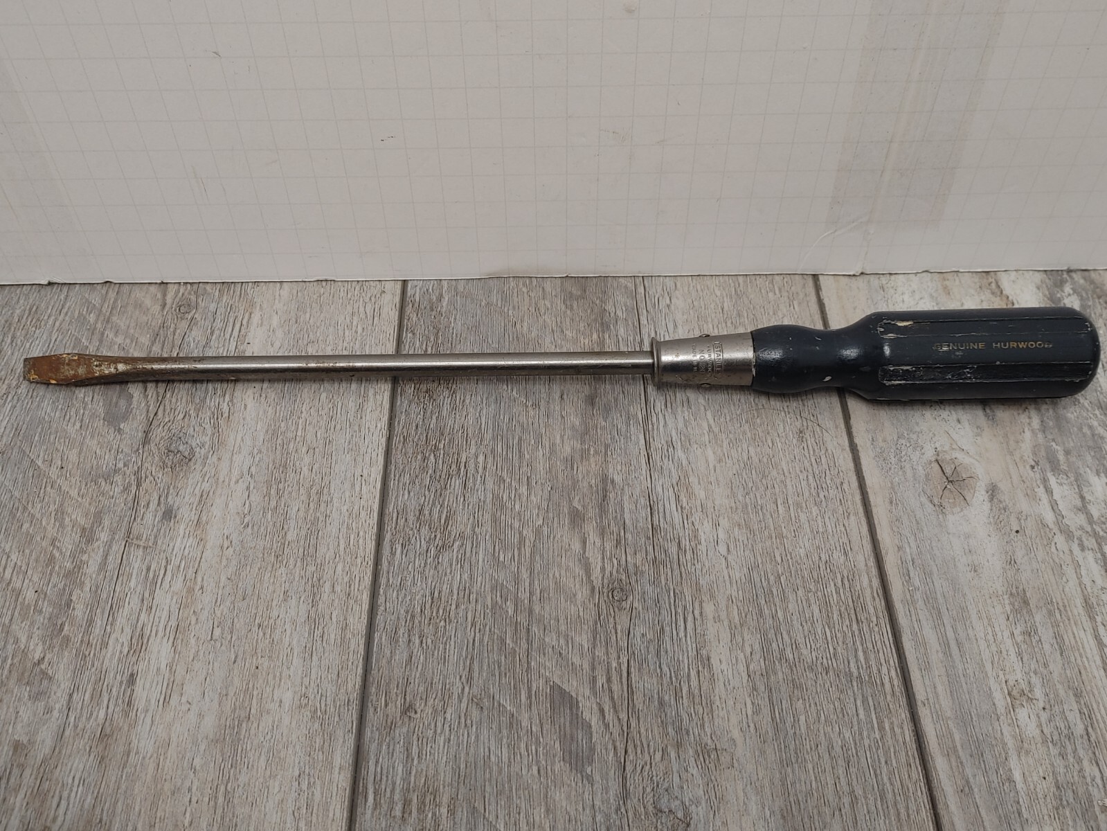 VTG Stanley Hurwood Screwdriver Massive 16 1/2" No.20 Carpenters Tool 3 ...
